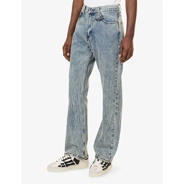 1886 Faded-wash Boot-leg Denim Jeans