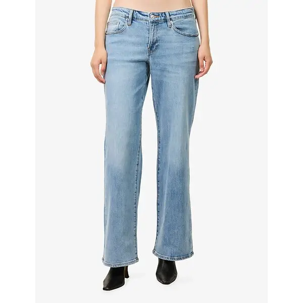 Good American Vintage Low-rise Loose Wide Leg Jeans
