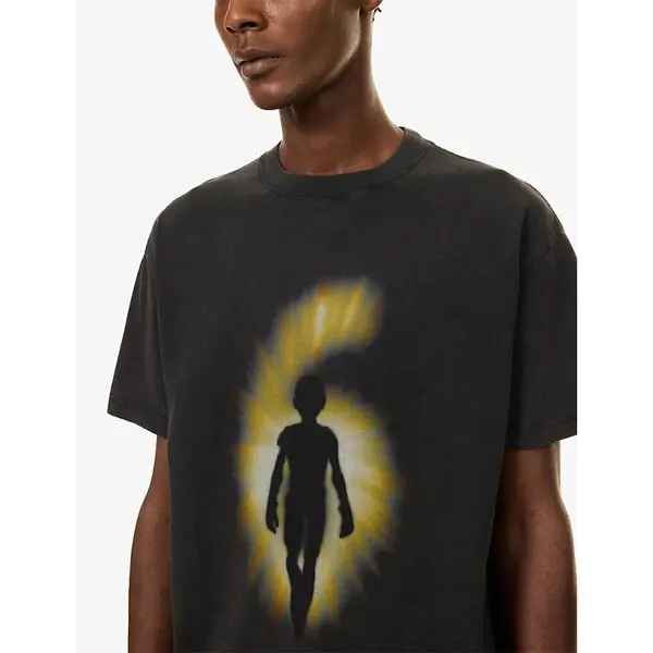 1886 Digital Sense Graphic-print Cotton T-shirt