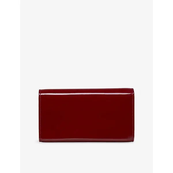 CHRISTIAN LOUBOUTIN Bettina Patent-leather Wallet-on-chain - Empire
