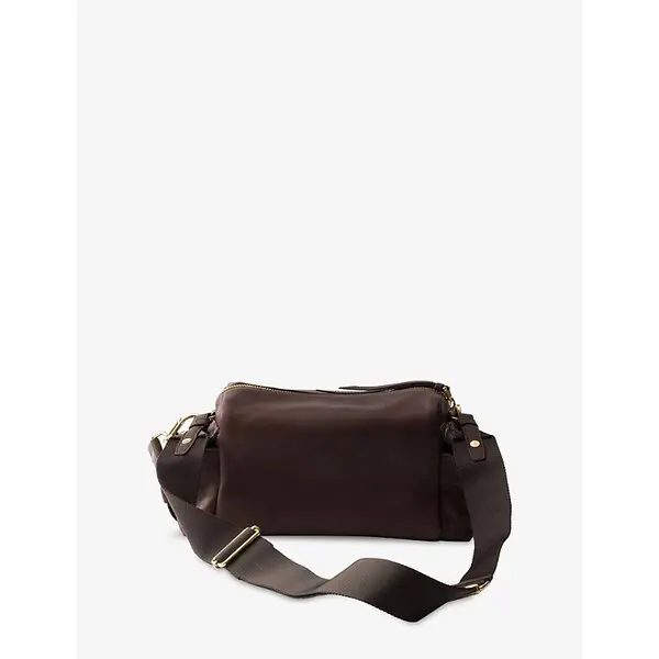 Prada Sienna Explore Leather Cross-body Bag