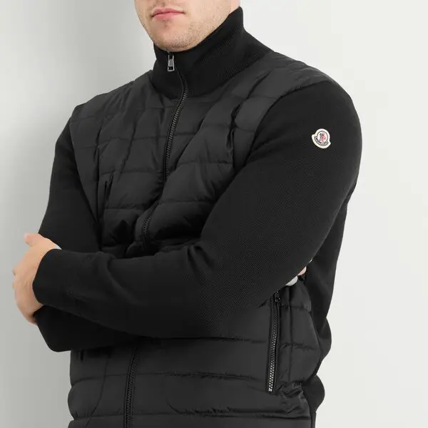 Moncler Down Knit Jacket