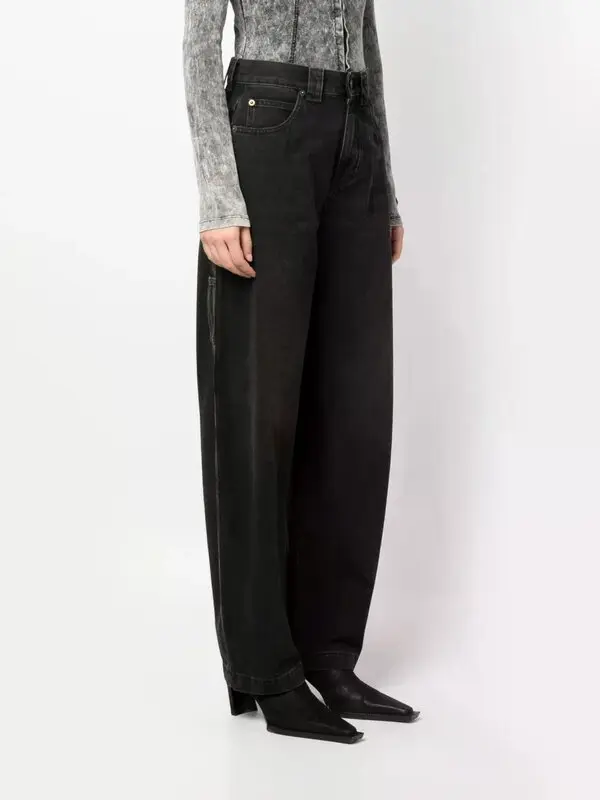 DARKPARK Mid-rise Wide-leg Jeans