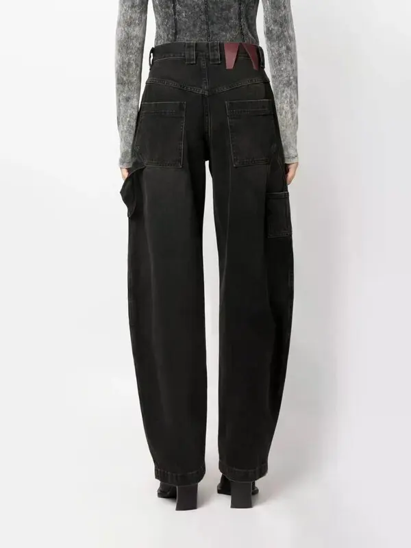 DARKPARK Mid-rise Wide-leg Jeans