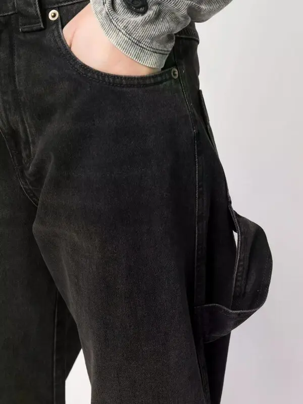 DARKPARK Mid-rise Wide-leg Jeans