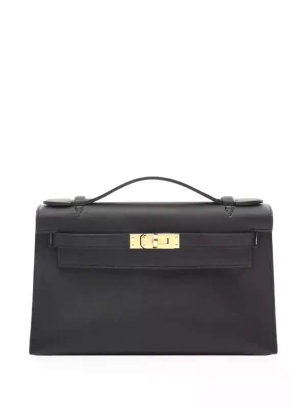 Hermès 2024 Swift Kelly Pochette 22 Handbag