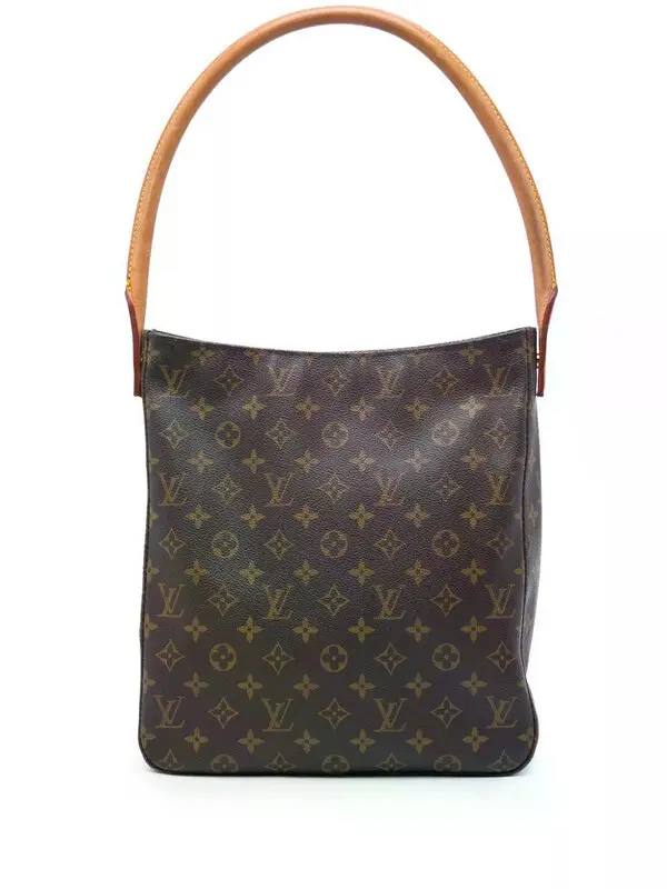 LOUIS VUITTON 2000 Monogram Looping Gm Shoulder Bag - Brown