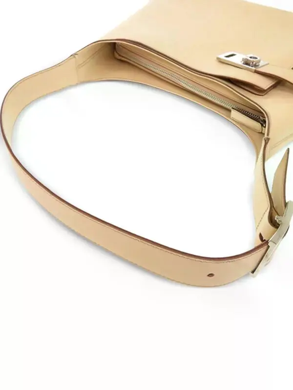 FERRAGAMO Leather Gancini Shoulder Bag