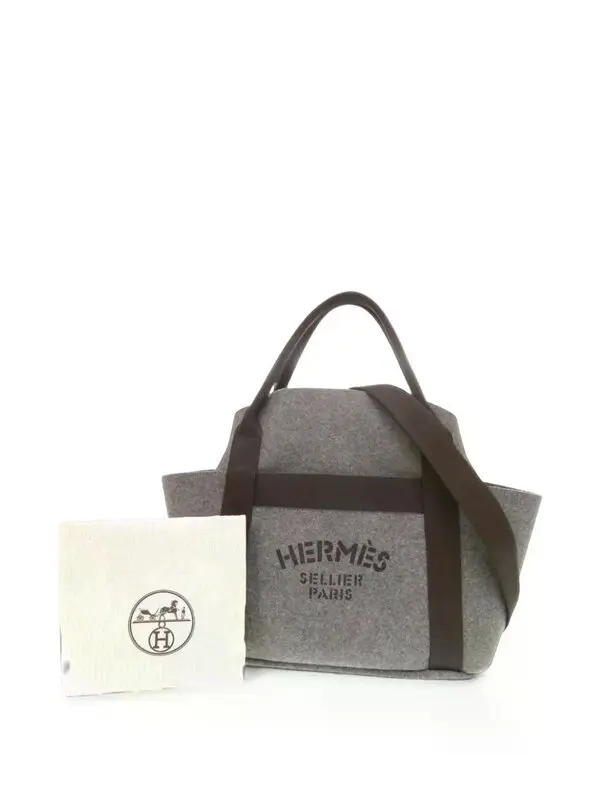 Hermès 2021 Feutre Sac De Pansage Groom Bag Satchel