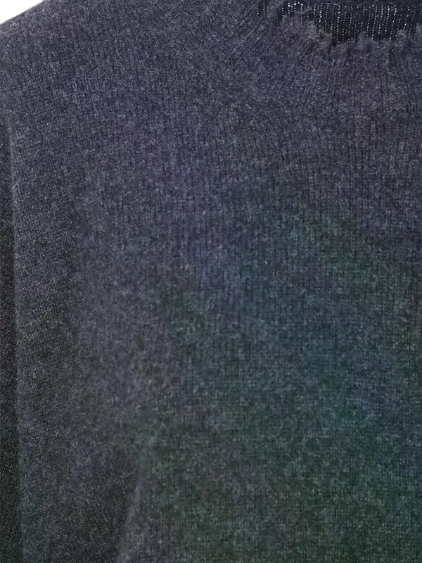 UMA WANG Distressed-effect Cashmere Sweater