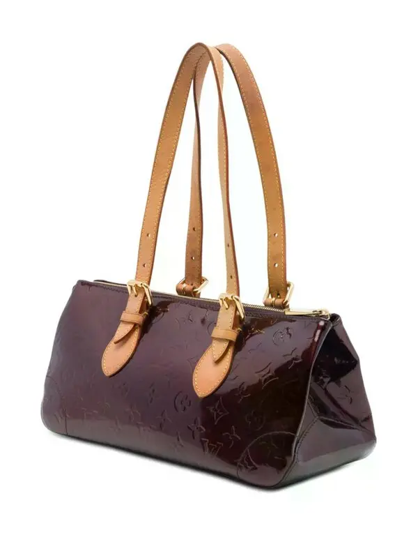 LOUIS VUITTON Monogram Vernis Rosewood Avenue Shoulder Bag - Red