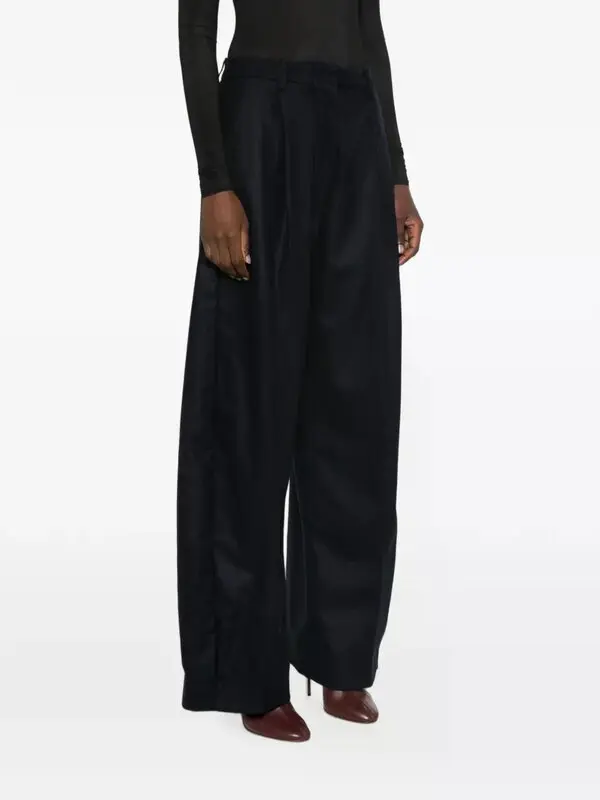 THELATEST Pleated Wide-leg Trousers