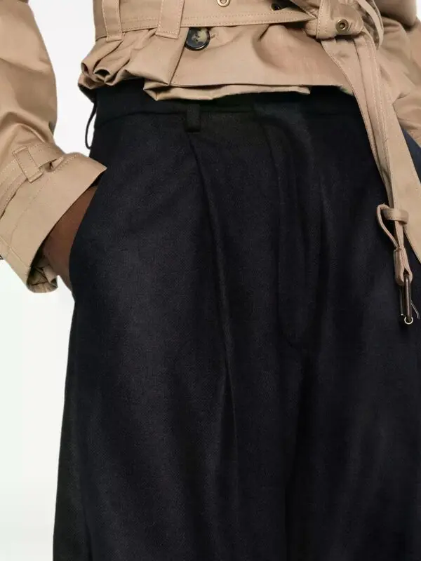 THELATEST Pleated Wide-leg Trousers