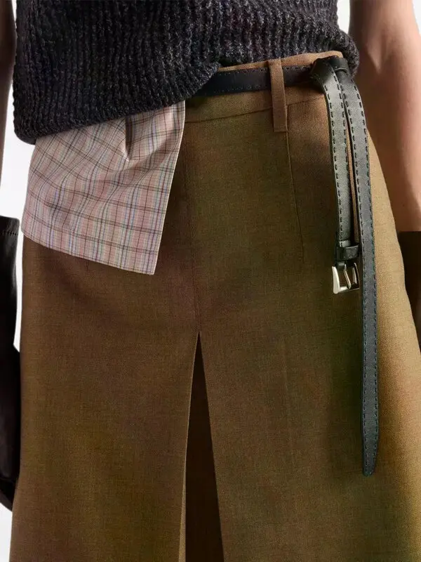 Prada Wool Midi-skirt