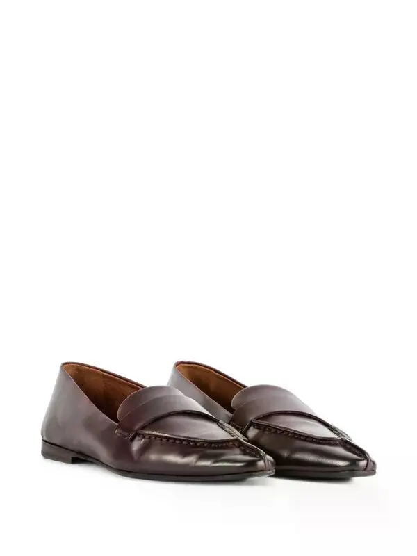 Marsèll Colma Leather Loafers - Red