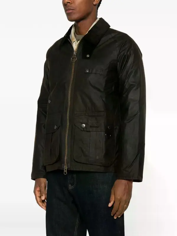 Barbour Wax Finish Corduroy Collar Jacket