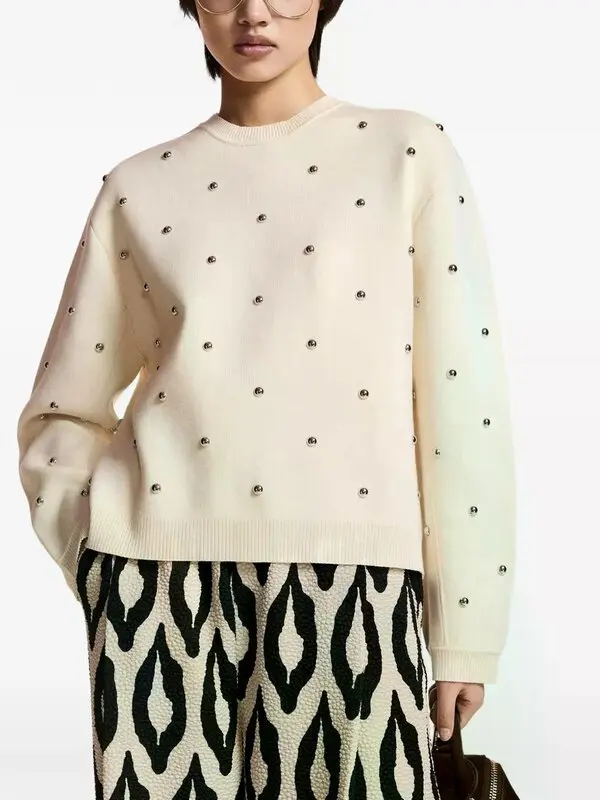 Essentiel Antwerp Klou Stud-embellished Sweater