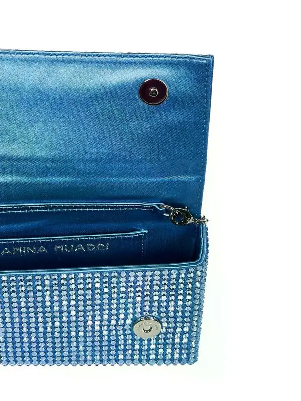 Amina Muaddi Mini Paloma Clutch Bag