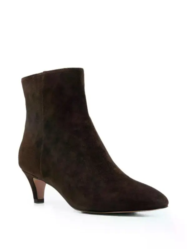 TWINSET Pointed-toe Kitten-heel Ankle Boots