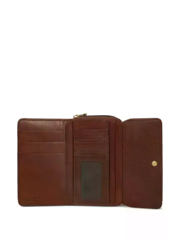 THE BRIDGE Leather Zip-around Wallet