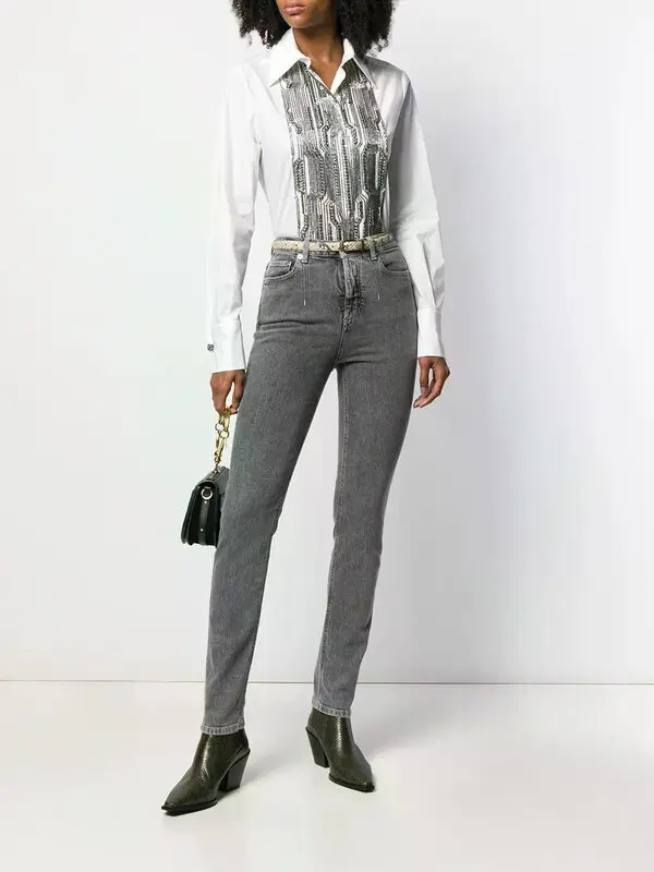 Alberta Ferretti Skinny Fit Jeans