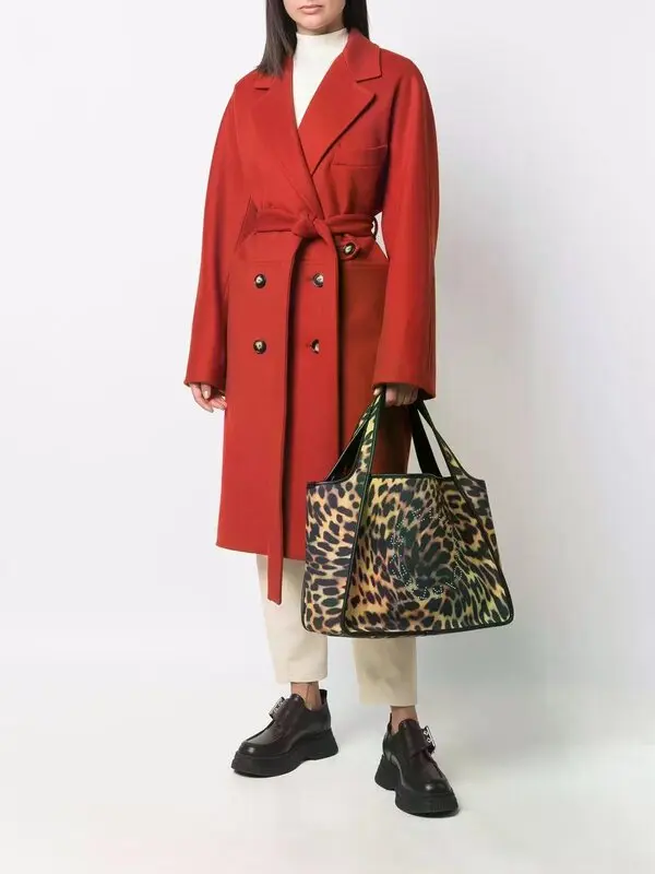 Stella McCartney Double-breasted Belted Coat