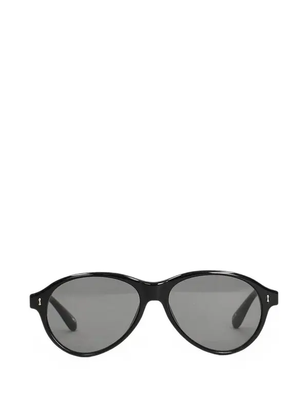Chimi Round-frame Sunglasses - Black