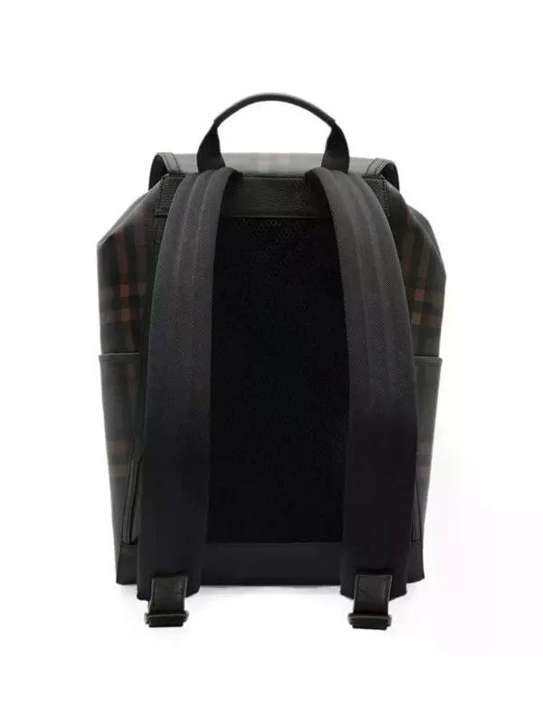 Burberry City Check Clip Backpack
