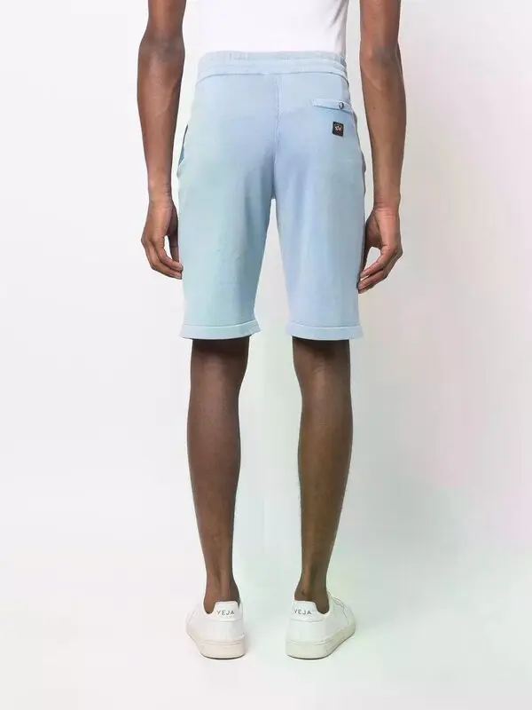 Paul & Shark Jersey Logo-patch Shorts
