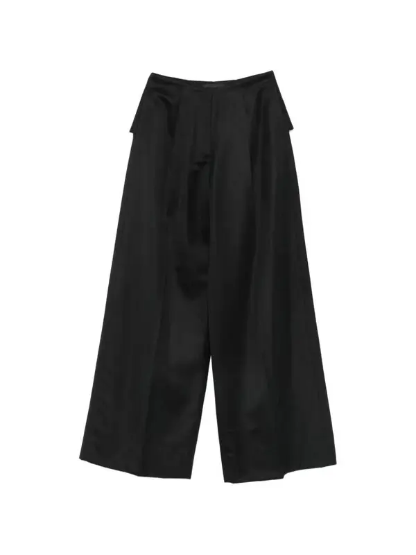 Simone Rocha Bow-detail Wide-leg Trousers