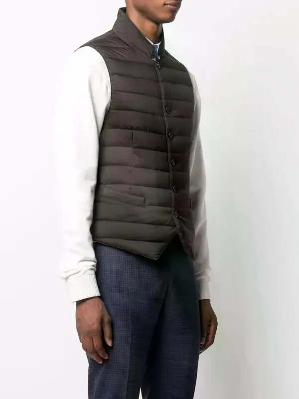 MOORER Padded Sleeveless Jacket