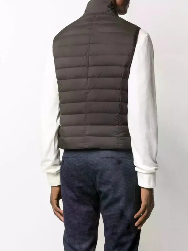 MOORER Padded Sleeveless Jacket