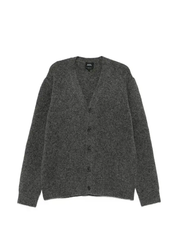 A.p.c. Button-fastening Knitted Cardigan