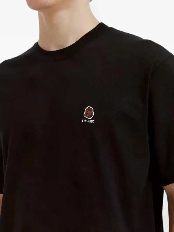 FINGERCROXX Logo-patch T-shirt