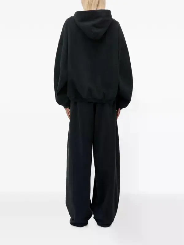 Alexander Wang Logo-print Mid-rise Oversized Sweatpants