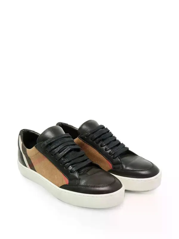 Burberry Salmond House Check Sneakers