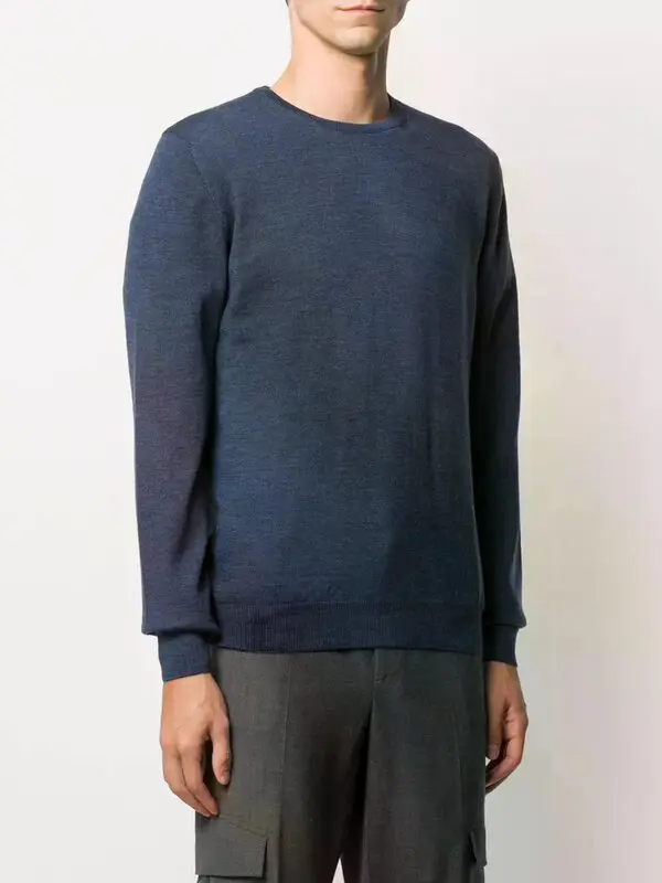 BARBA NAPOLI Crewneck Wool Jumper