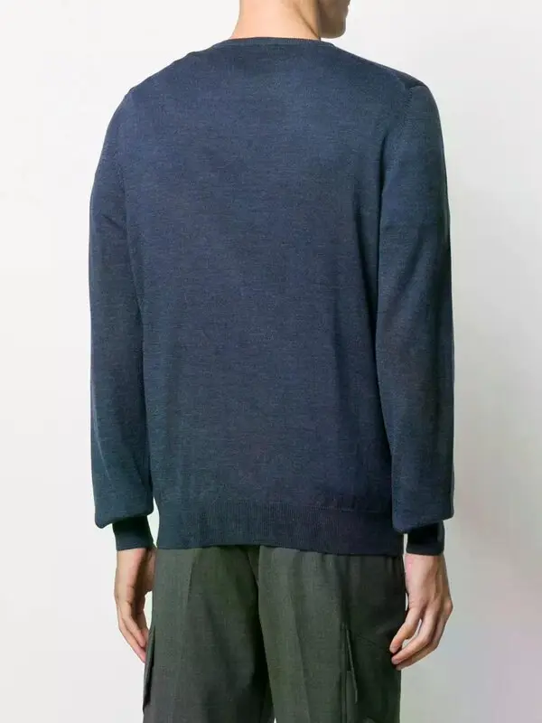BARBA NAPOLI Crewneck Wool Jumper