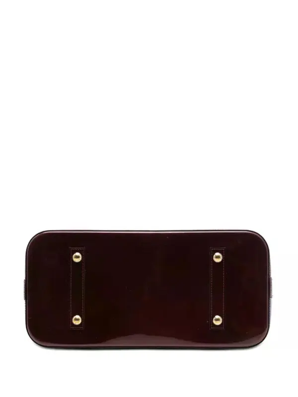 LOUIS VUITTON 2011 Monogram Vernis Alma Gm Handbag