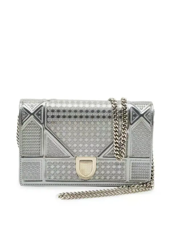 Dior 2017 Diorama Leather Clutch Bag