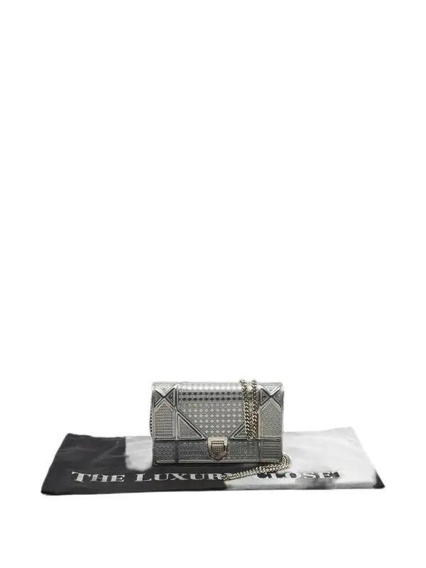 Dior 2017 Diorama Leather Clutch Bag