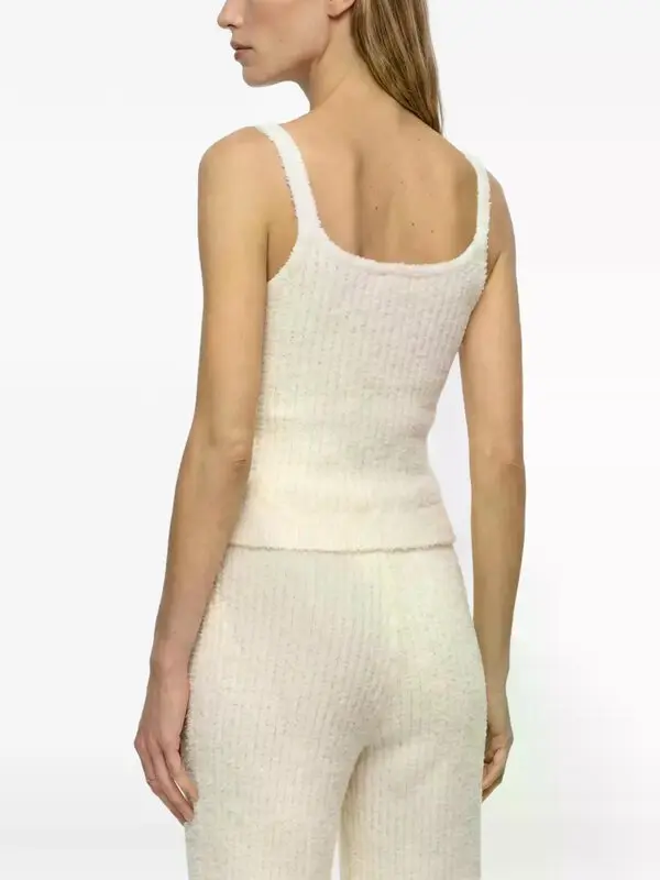 Karl Lagerfeld Fluffy Loungewear Tank Top