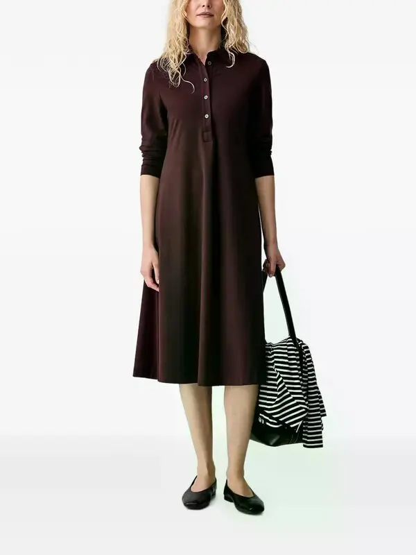 Marc O'polo Long-sleeved Midi Dress