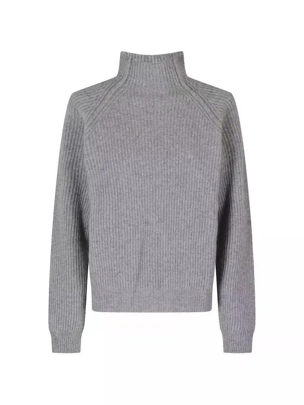 Federica Tosi Ribbed-knit Raglan-sleeve Sweater