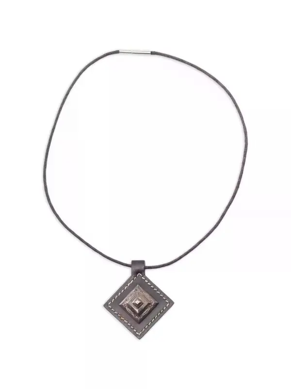 Hermès Tuareg Pendant Necklace - Silver