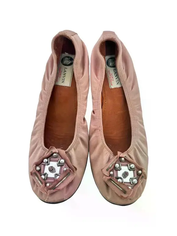 LANVIN Embellished Ballet Flats