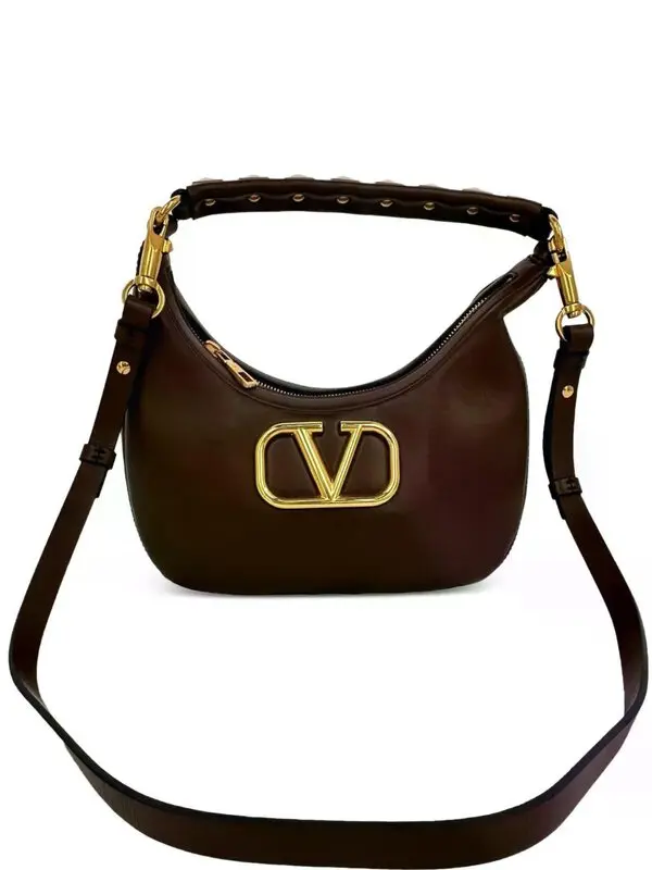 Red Valentino Hobo Bag With Stud Sign Hardware