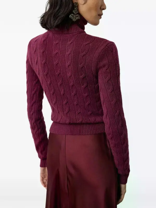 Ralph Lauren Cable-knit Turtleneck Sweater