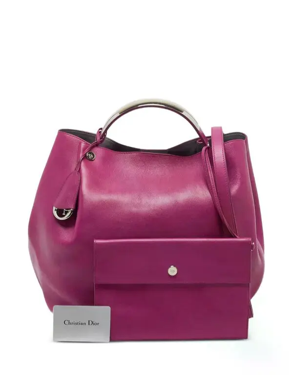 Dior 2014 Diorific Leather Tote Bag
