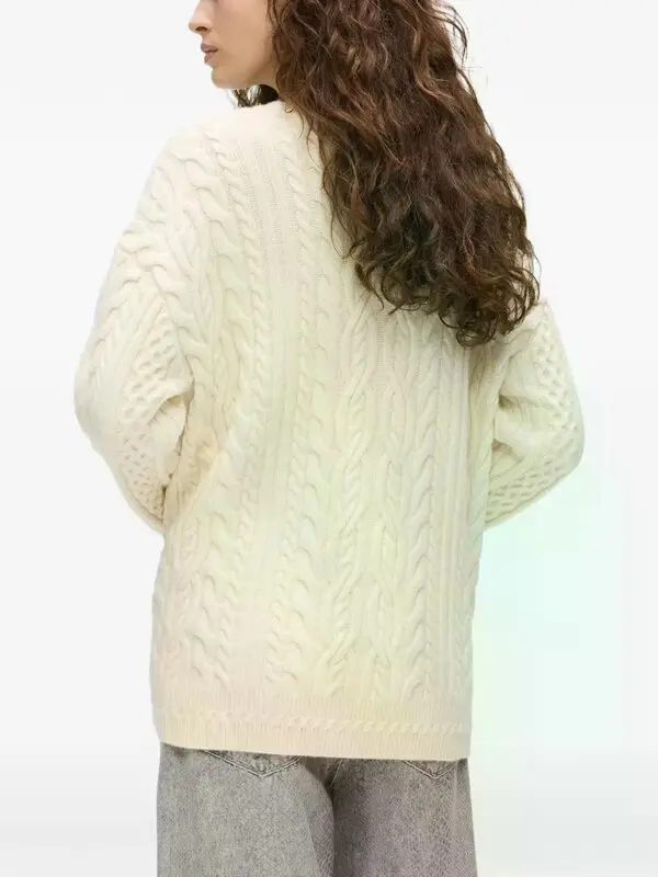 Karl Lagerfeld Chunky Cable-knit Sweater